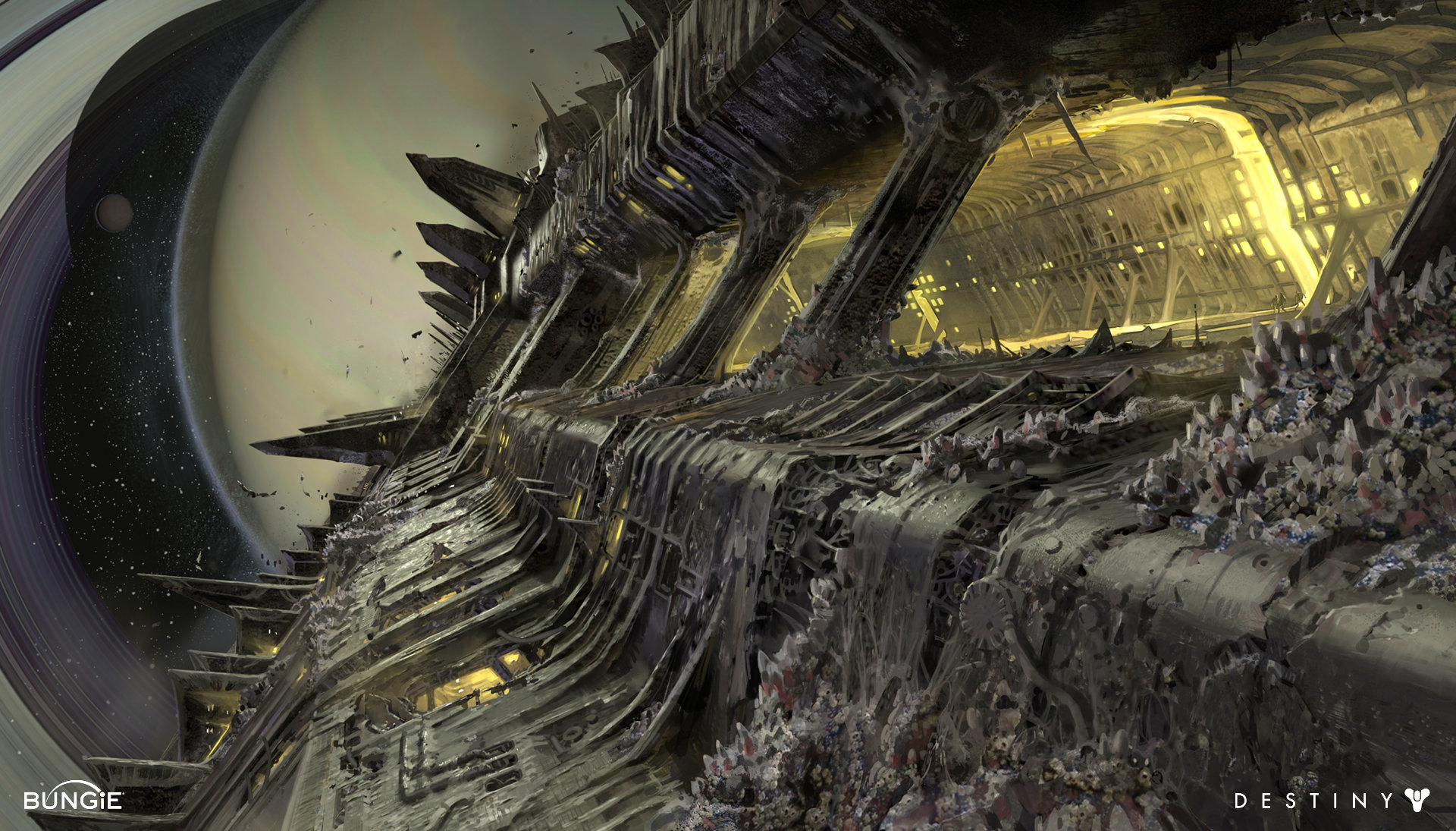 File:Dreadnaught concept art outside.jpg - Destinypedia, the Destiny wiki