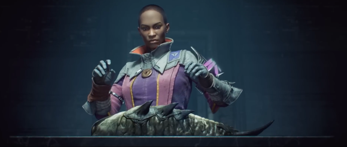 File:Ikora and Worm.png - Destinypedia, the Destiny wiki