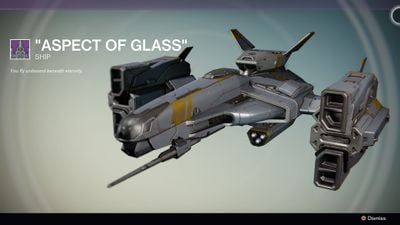 Aspect of Glass - Destinypedia, the Destiny wiki