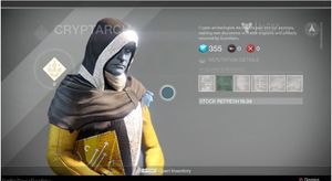 Cryptarch - Destinypedia, the Destiny wiki