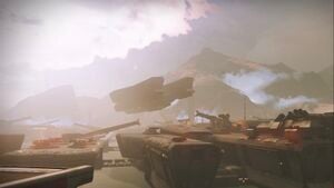 Cabal warship - Destinypedia, the Destiny wiki