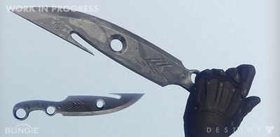 Hunter Knife - Destinypedia, the Destiny wiki