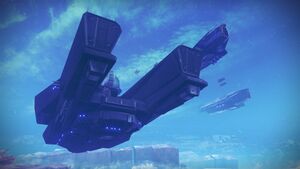 Cabal Warship - Destinypedia, the Destiny wiki