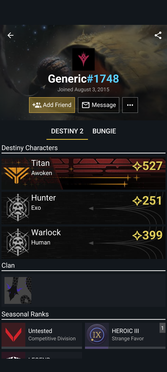 Destiny Companion App - Destinypedia, the Destiny wiki