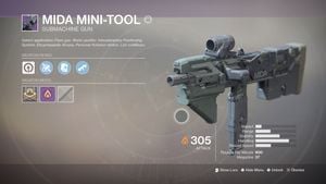 MIDA Mini-Tool - Destinypedia, the Destiny wiki
