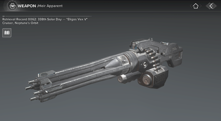 Heir Apparent/Rising - Destinypedia, the Destiny wiki