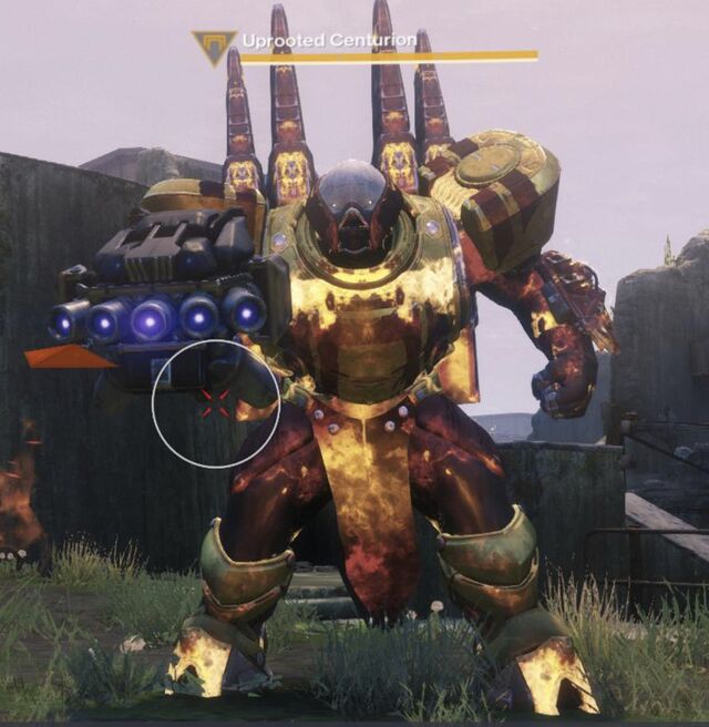 Uprooted Centurion - Destinypedia, the Destiny wiki