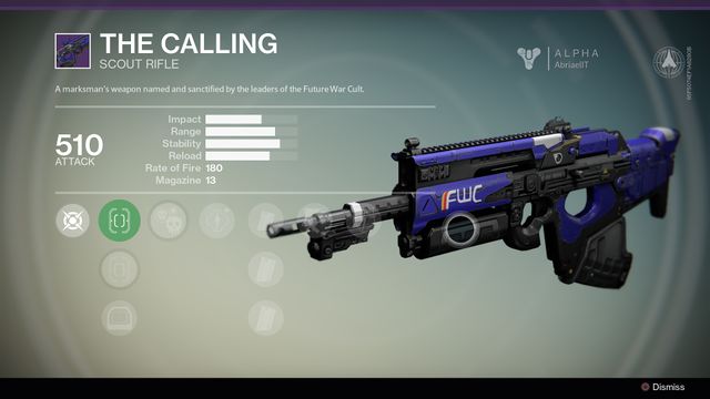 The Calling - Destinypedia, the Destiny wiki