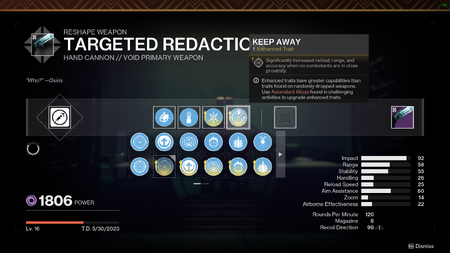 Weapon Crafting - Destinypedia, the Destiny wiki