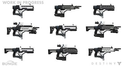 Fusion Rifle - Destinypedia, the Destiny wiki