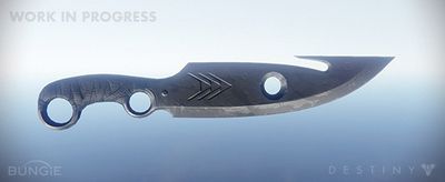 Hunter Knife - Destinypedia, the Destiny wiki