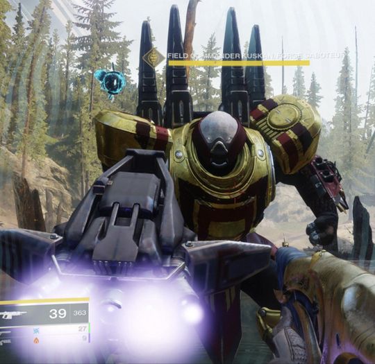 Field Commander Kuskan, Forge Saboteur - Destinypedia, the Destiny wiki