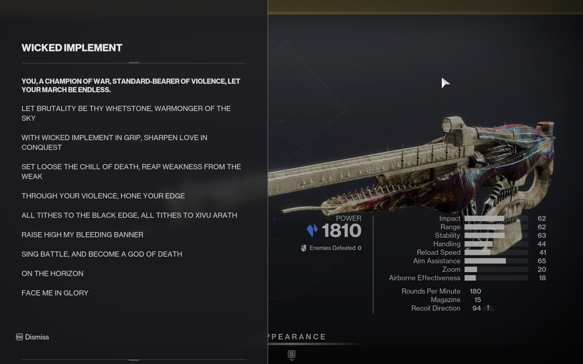 File:Wicked Implement lore.jpg - Destinypedia, the Destiny wiki