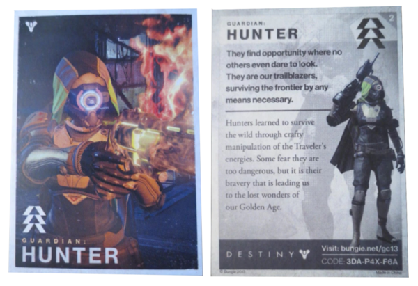 Destiny trading cards - Destinypedia, the Destiny wiki