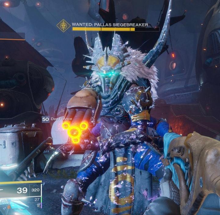 Pallas Siegebreaker - Destinypedia, the Destiny wiki