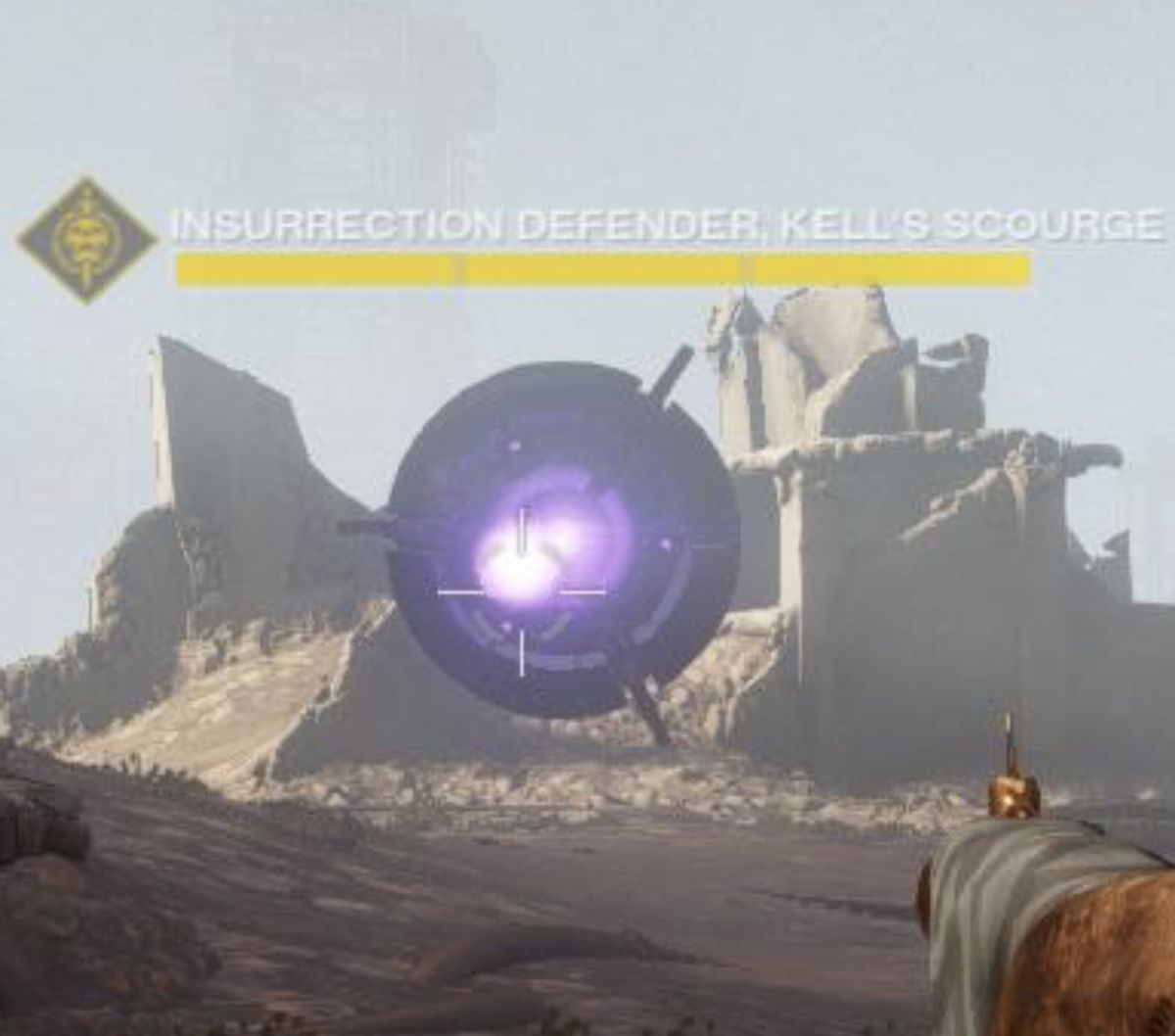 Insurrection Defender, Kell's Scourge - Destinypedia, the Destiny wiki