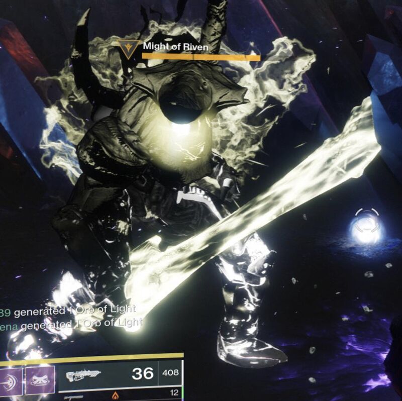 Might of Riven - Destinypedia, the Destiny wiki
