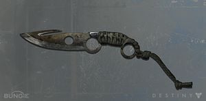 Hunter Knife - Destinypedia, the Destiny wiki