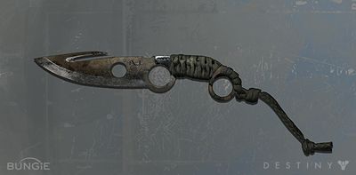 Hunter Knife - Destinypedia, the Destiny wiki