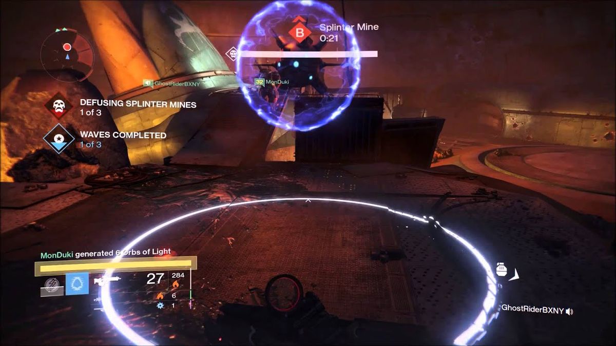 Splinter Mine - Destinypedia, the Destiny wiki