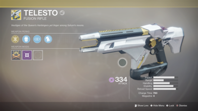 Telesto - Destinypedia, the Destiny wiki