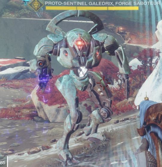 Proto-Sentinel Galedrix, Forge Saboteur - Destinypedia, the Destiny wiki
